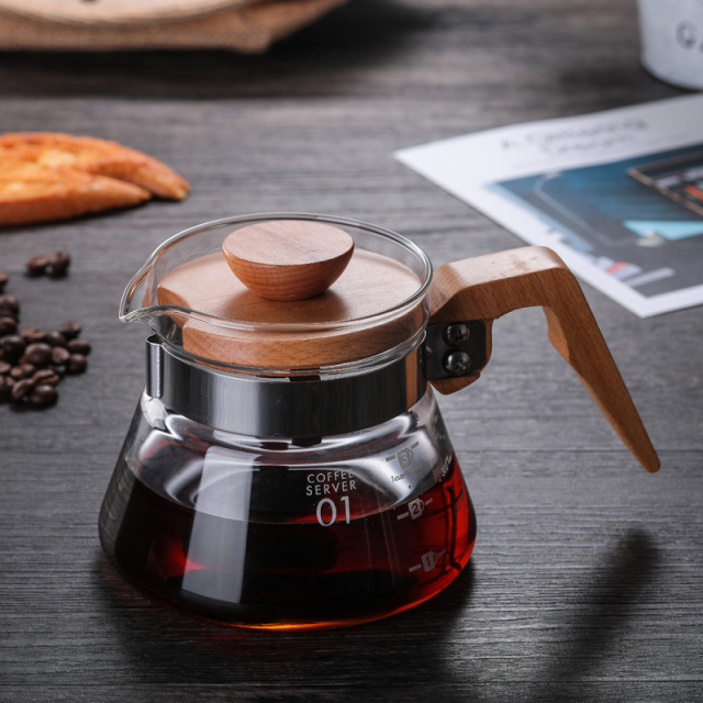 Better Koffee Olive Wood Server 600ML | Spresso